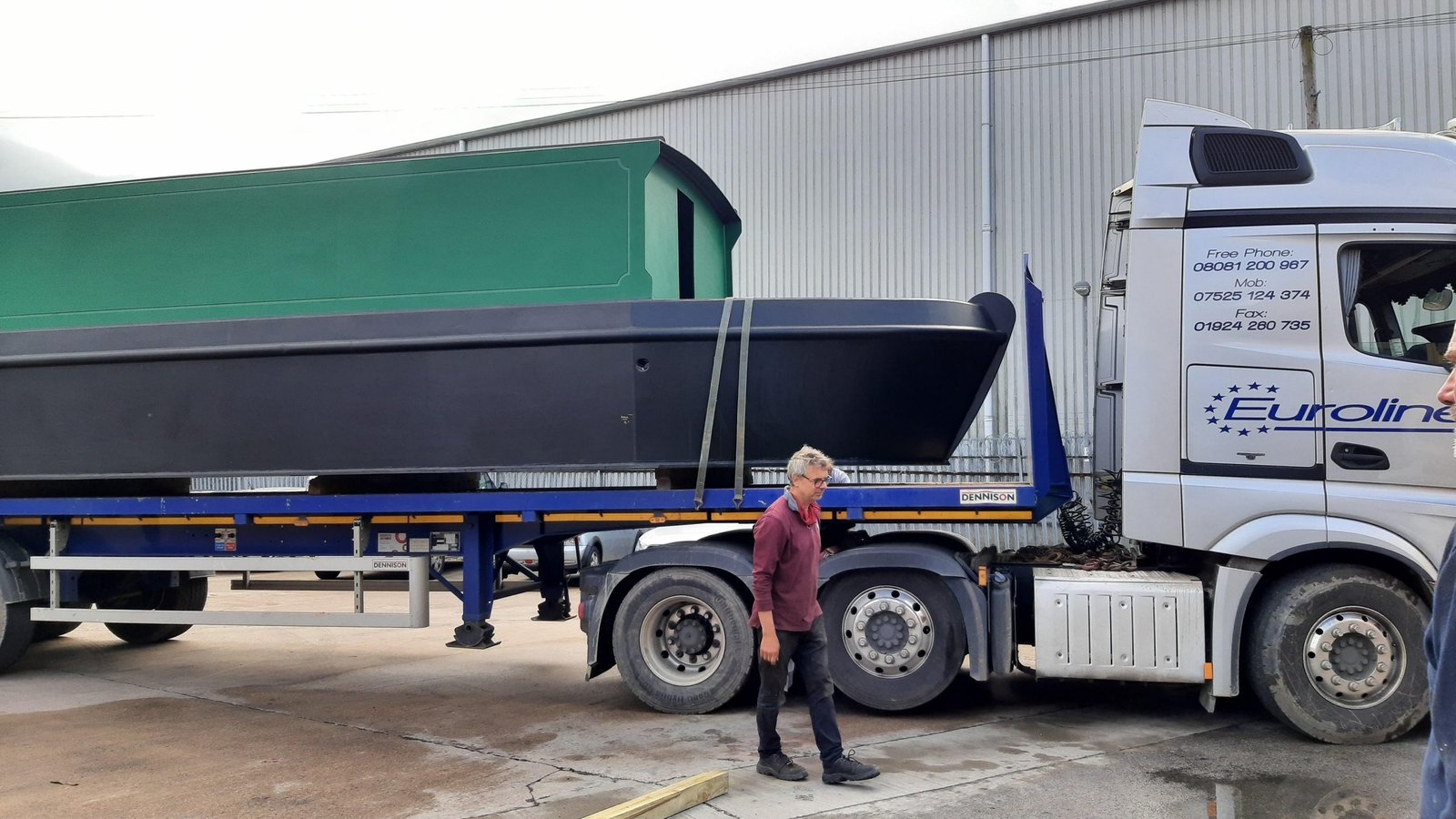 Our HDPE Canal Barge | Formation Plastics