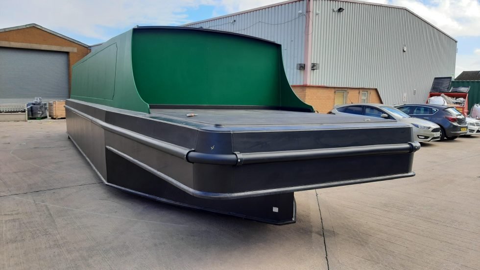 Our HDPE Canal Barge | Formation Plastics