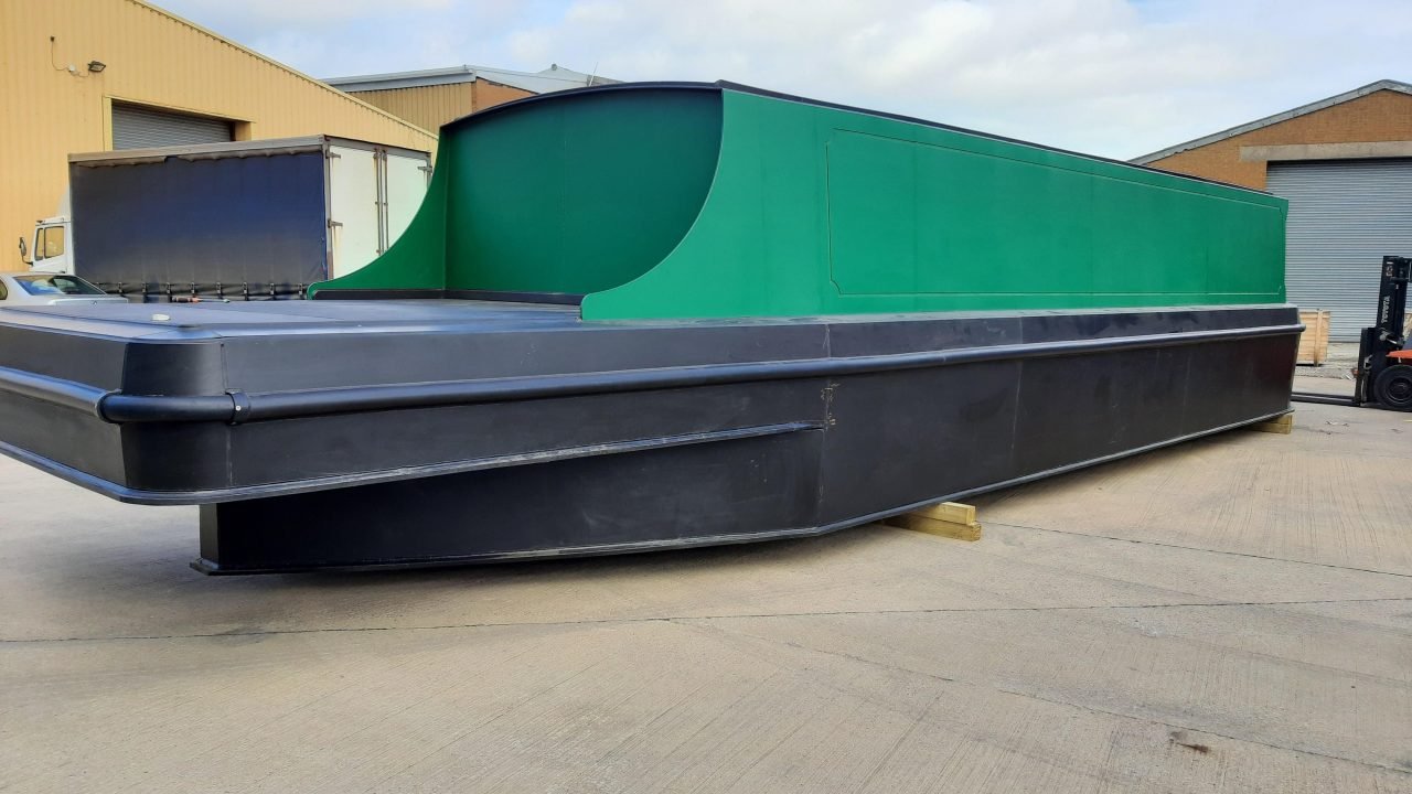Our HDPE Canal Barge | Formation Plastics